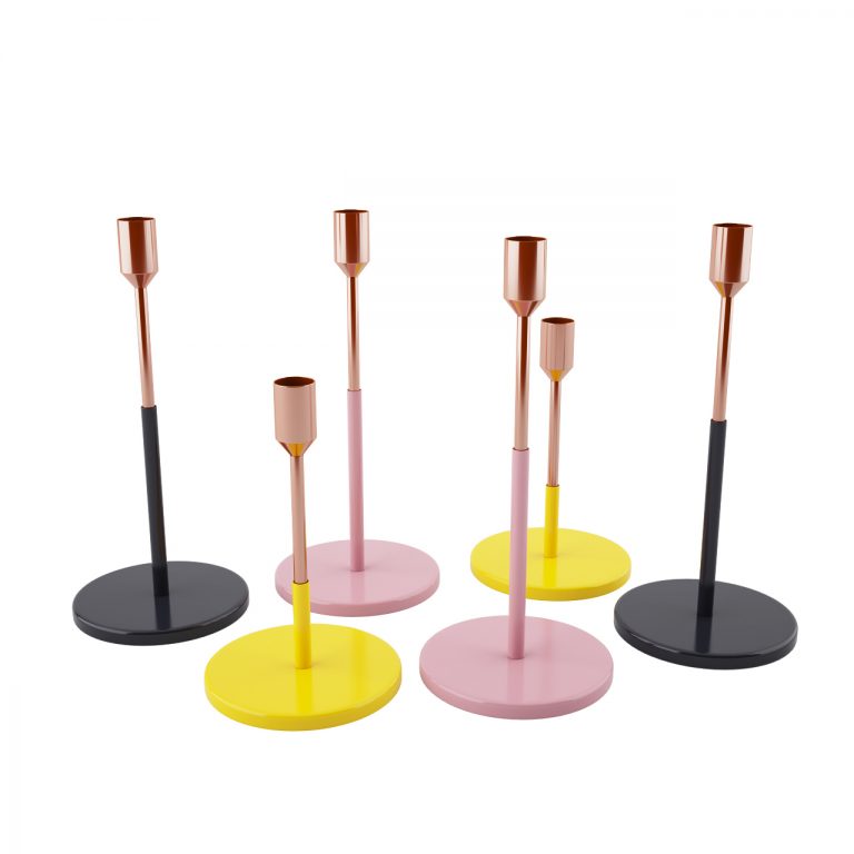 Cooper Candle Holders by Jansen+Co - Dimensiva | 3d models