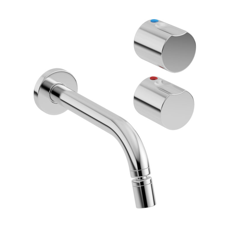 Element Wall-mounted Bidet Mixer Tap by Roca - Dimensiva | 3d models