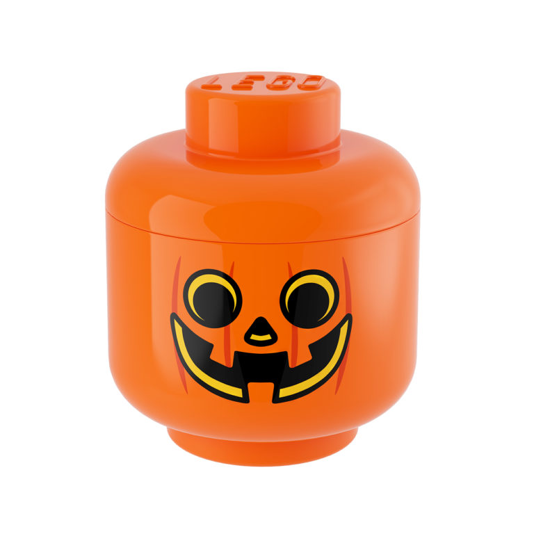 Lego Storage Head L Pumpkin by Lego - Dimensiva | 3d models of great design