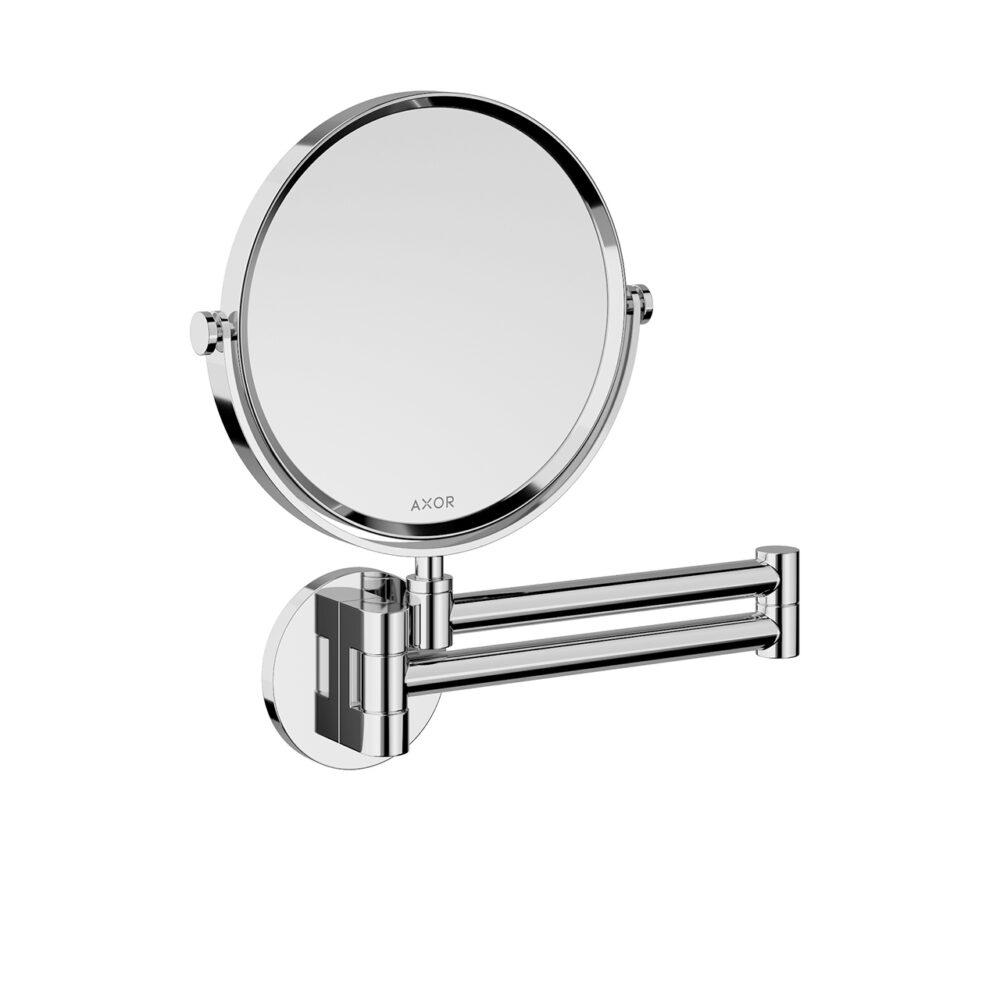 UC Double Sided Round Wall Mounted Mirror by Axor - Dimensiva | 3d