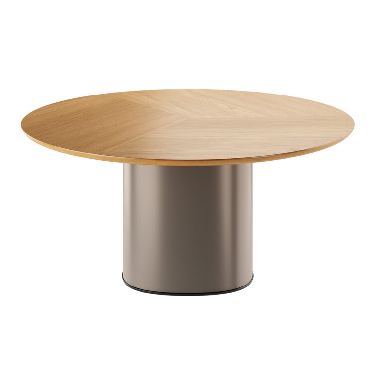 Holo Pillar Round Dining Table by Kristalia - Dimensiva | 3d models