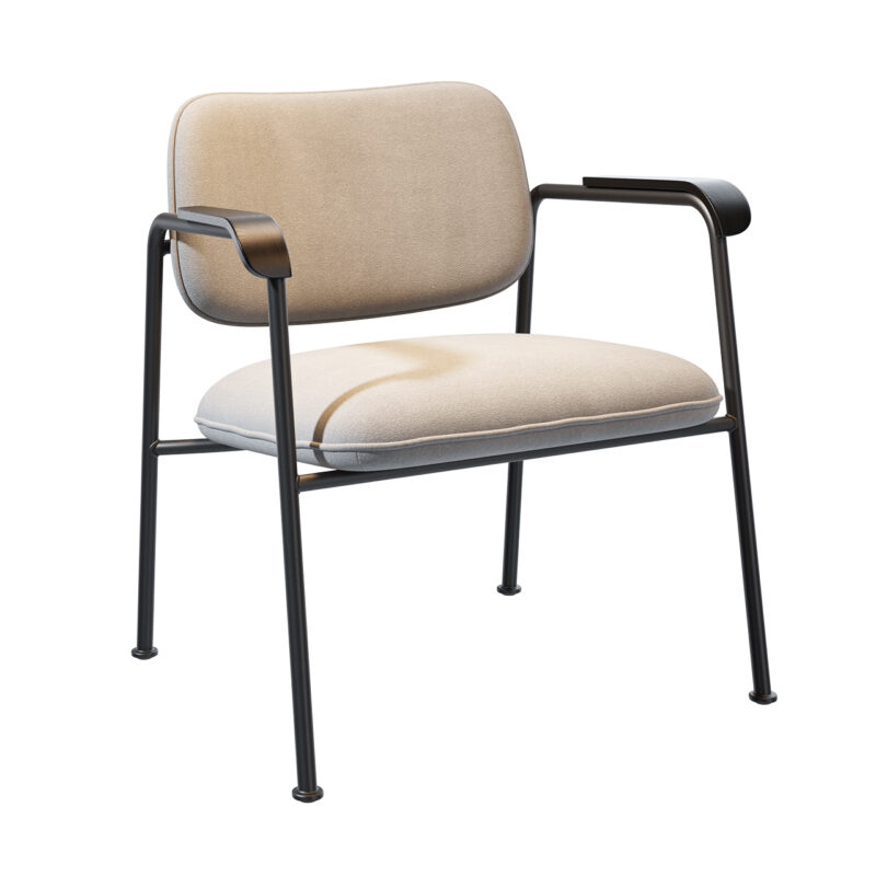 Luna Lounge Chair by Cadot Design - Dimensiva | 3d models of great design