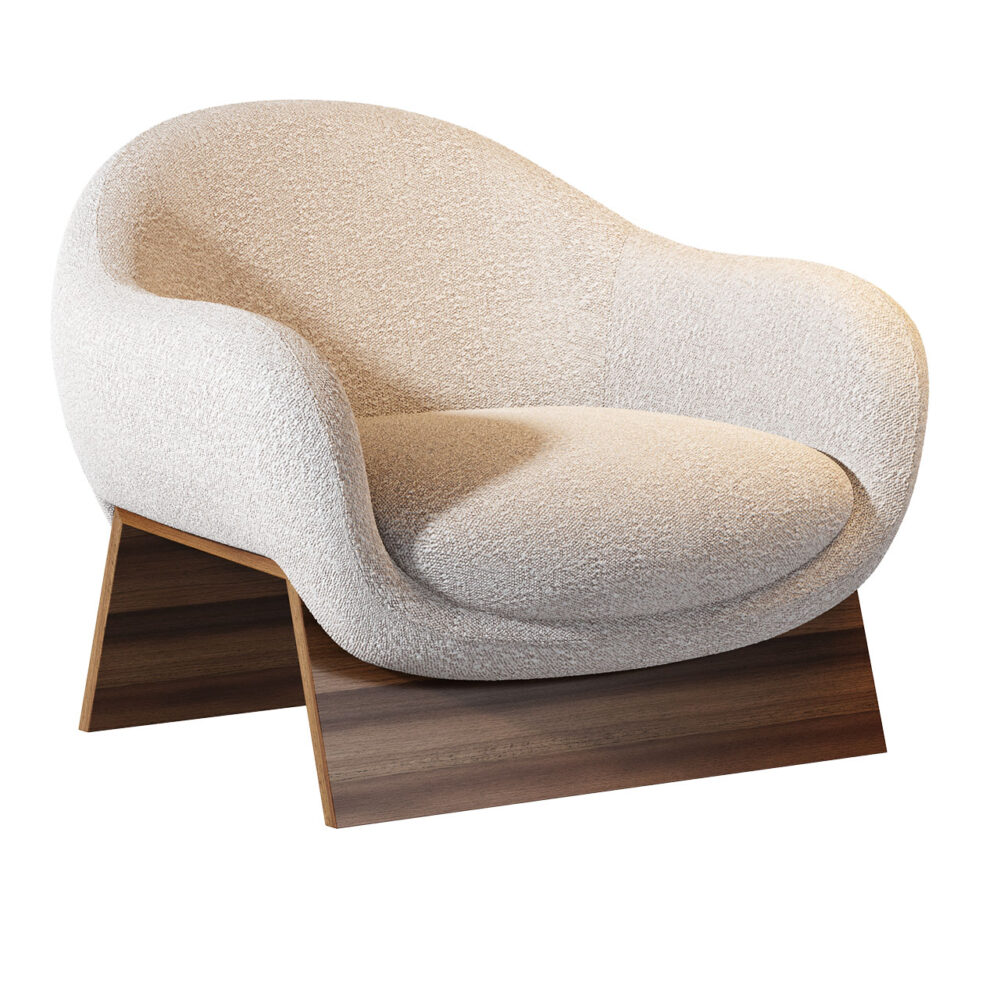 Boolean Armchair by Bonaldo - Dimensiva | 3d models of great design