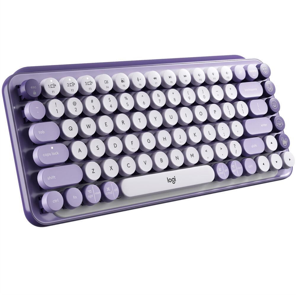 Pop Keys Wireless Keyboard Cosmos by Logitech - Dimensiva | 3d models