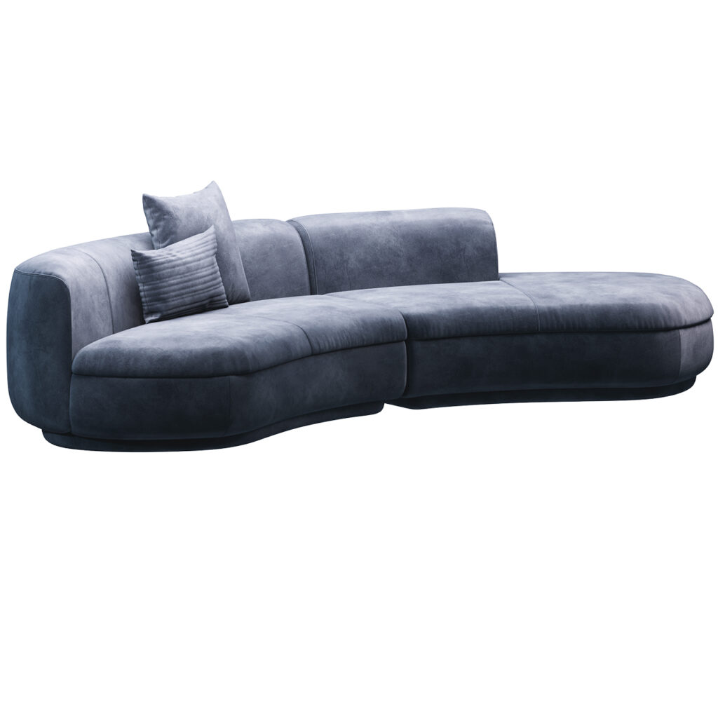 Piaf Sofa Composition 1 by Baxter - Dimensiva | 3d models of great design