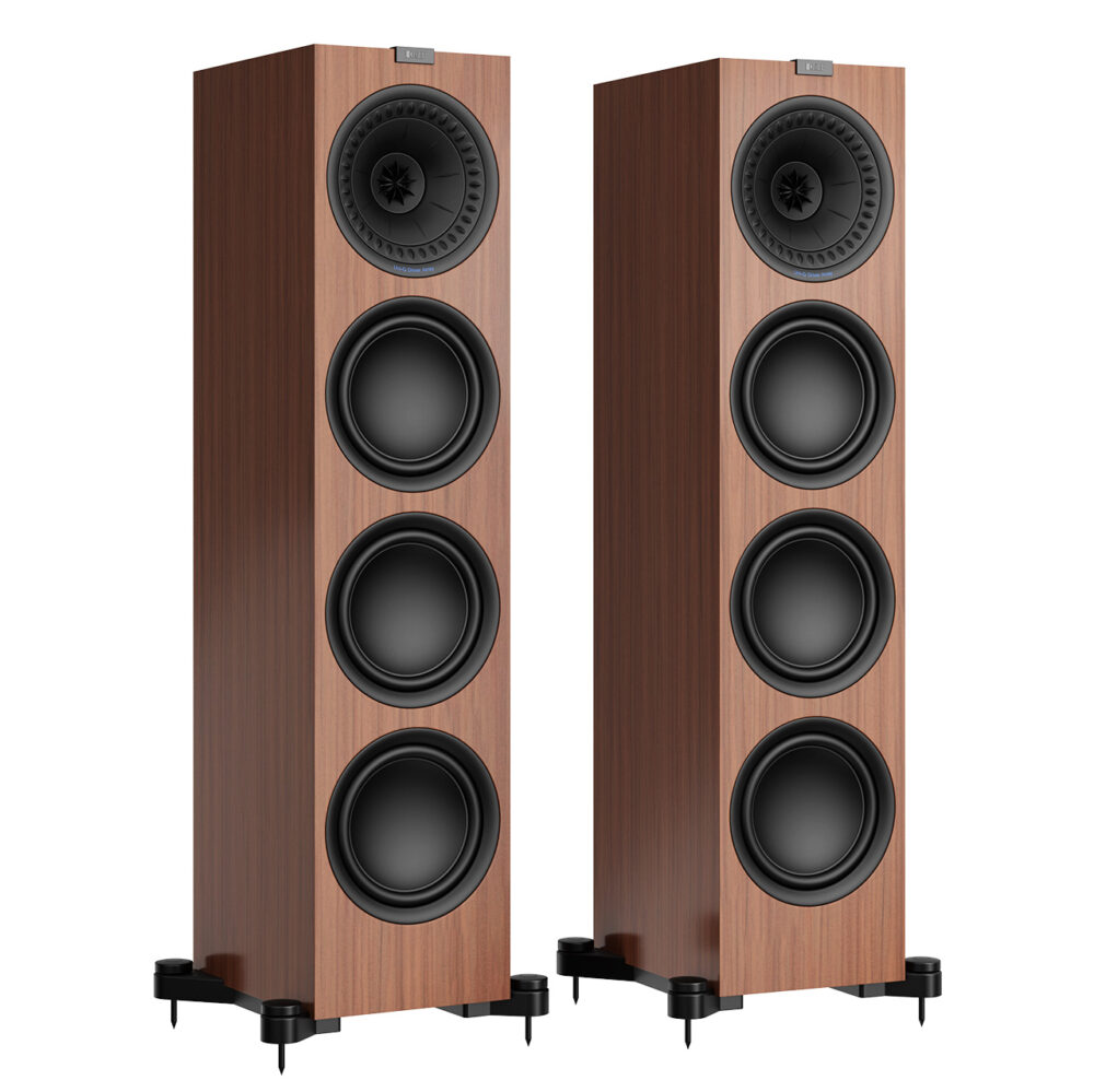 Floorstanding HiFi Speaker Q950 Walnut by KEF - Dimensiva | 3d models