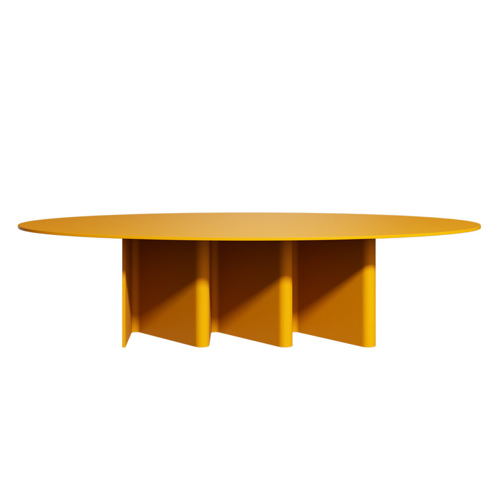 Nami Oval Dining Table by Miniforms - Dimensiva | 3d models of great ...
