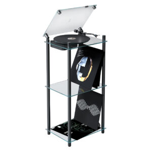 Transparent Turntable Player with Double Stand by Transparent - Dimensiva