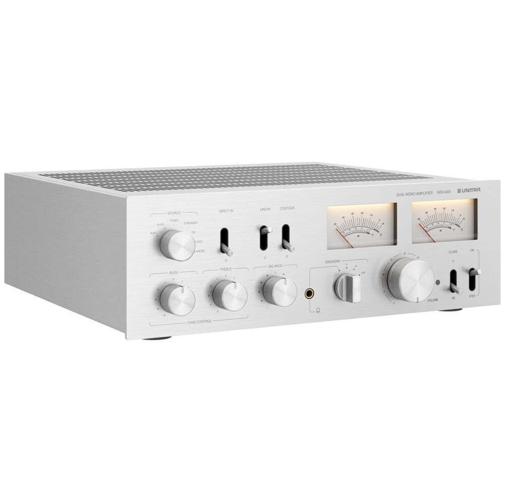 WSH 805 Integrated Stereo Amplifier by Unitra - Dimensiva | 3d designs ...