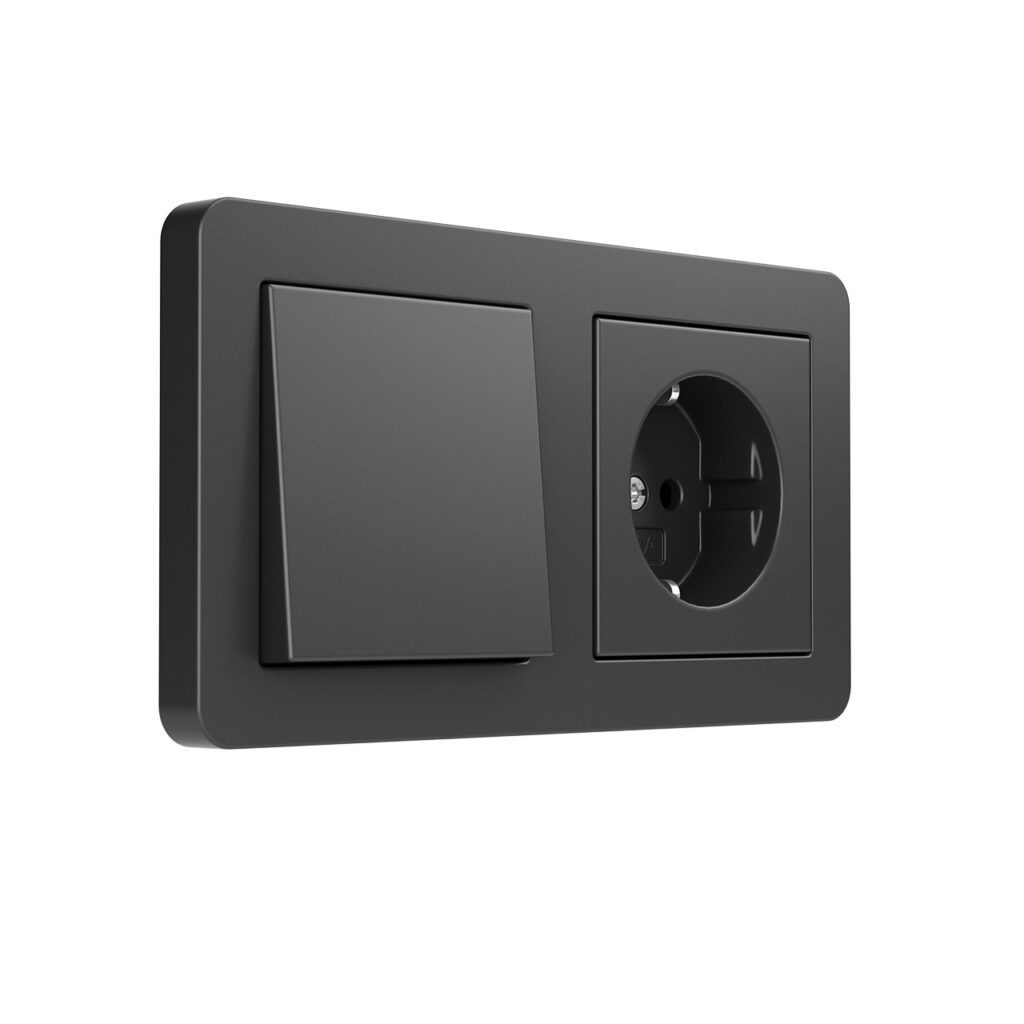 E1 Switches and Socket by Gira - Dimensiva | 3d models of great designs
