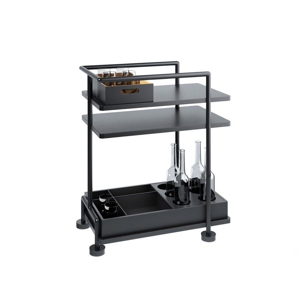 Aero T Food Trolley by Living Divani - Dimensiva | 3d models of great ...