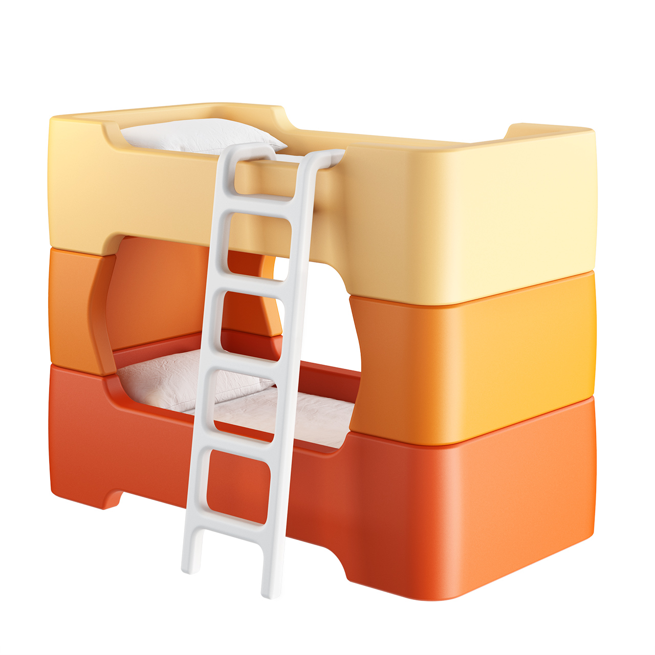 Bunky Bunk Bed by Magis - Dimensiva | 3d models of great designs